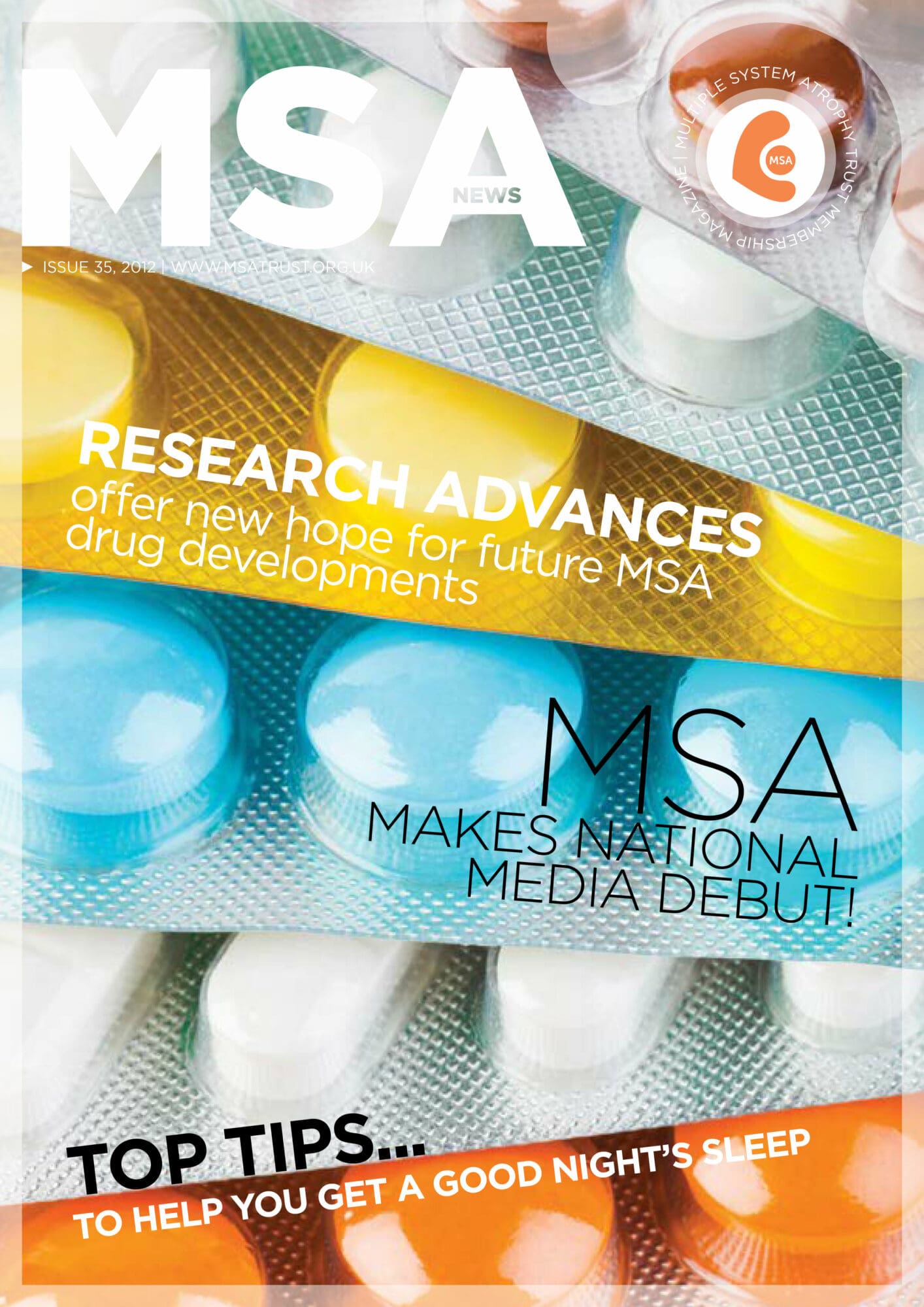 MSA News (issue 35 - Oct 2012) – Multiple System Atrophy Trust