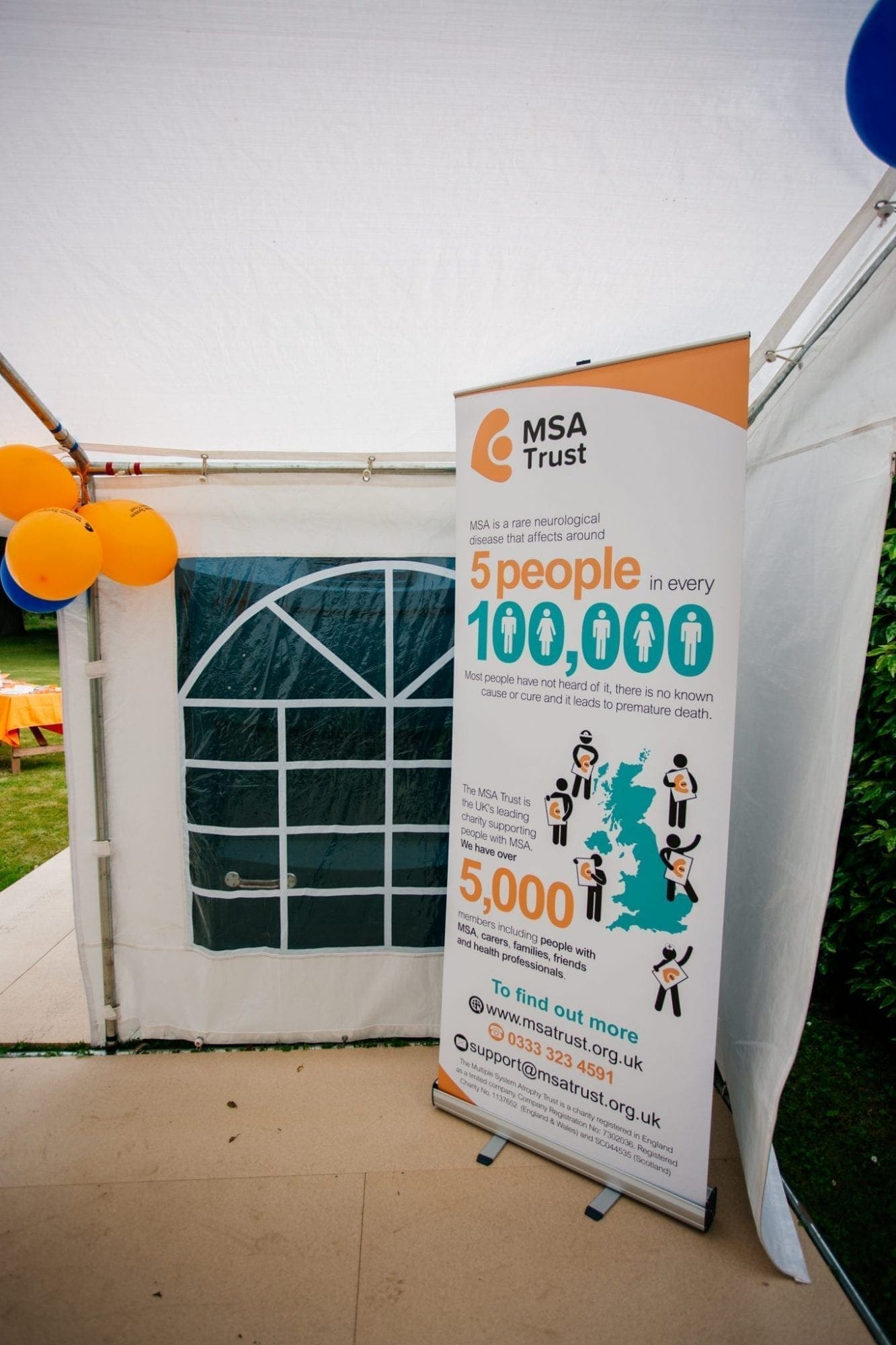 Corporate Donations – Multiple System Atrophy Trust