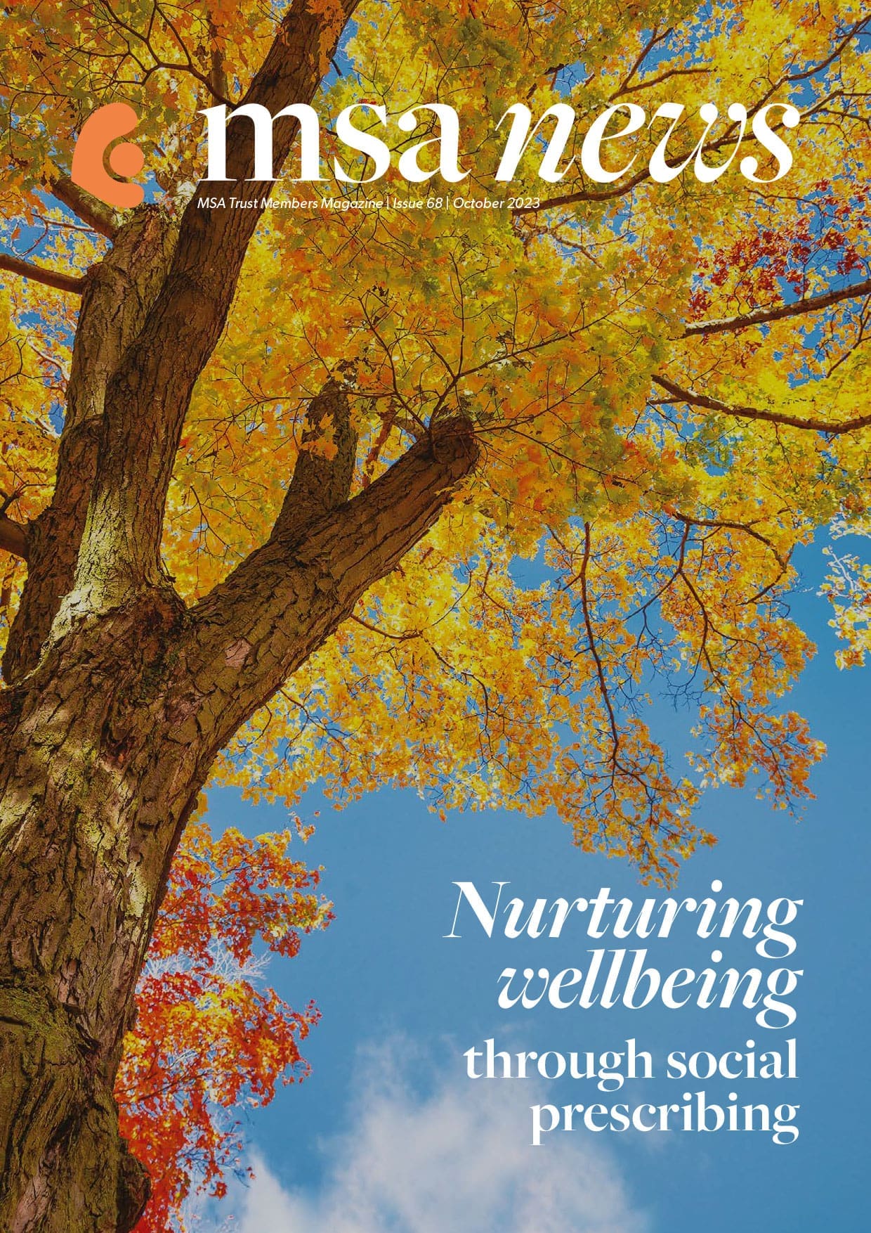 MSA News (issue 68 - October 2023) – Multiple System Atrophy Trust