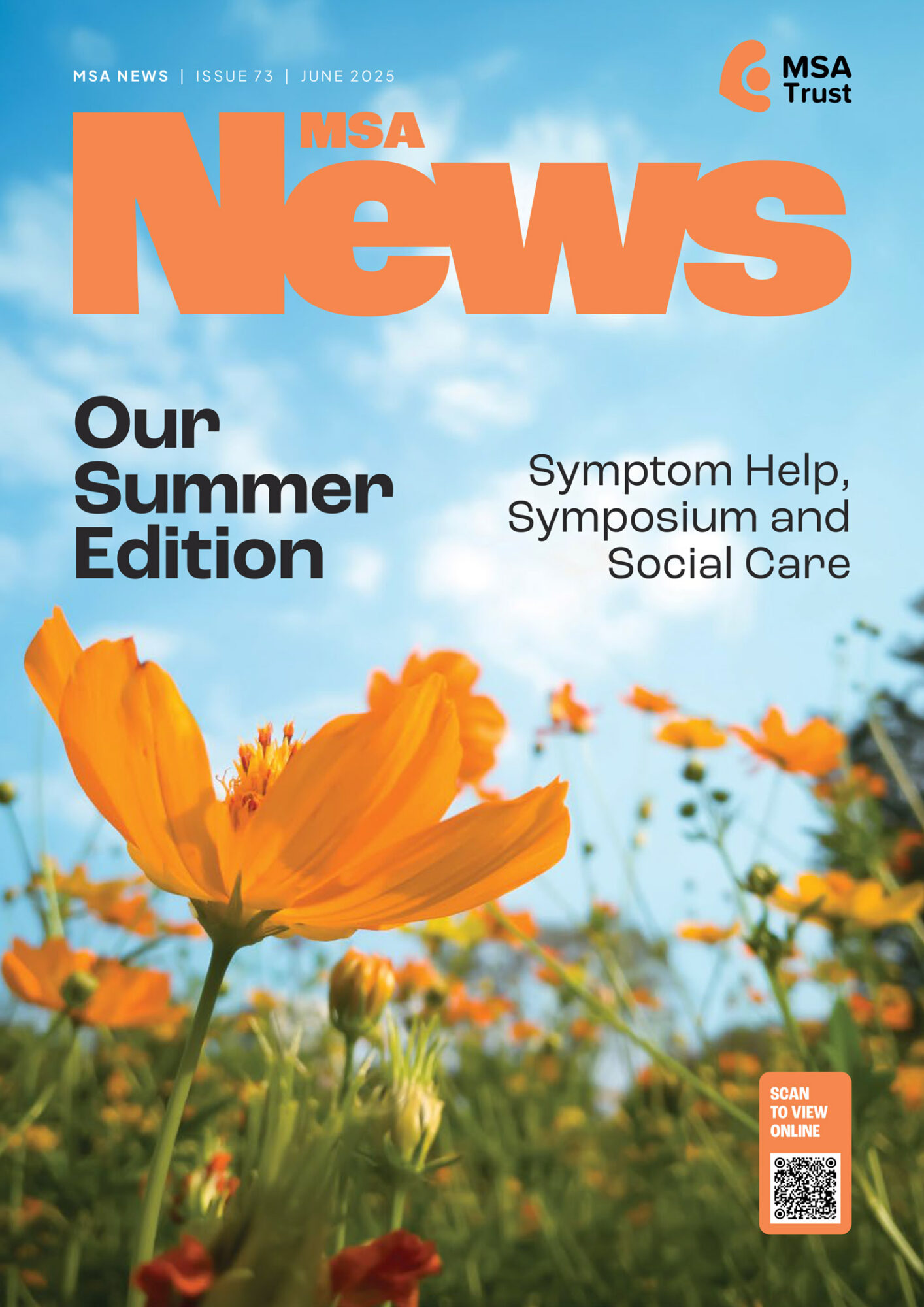 MSA News (issue 73 - June 2025) – Multiple System Atrophy Trust